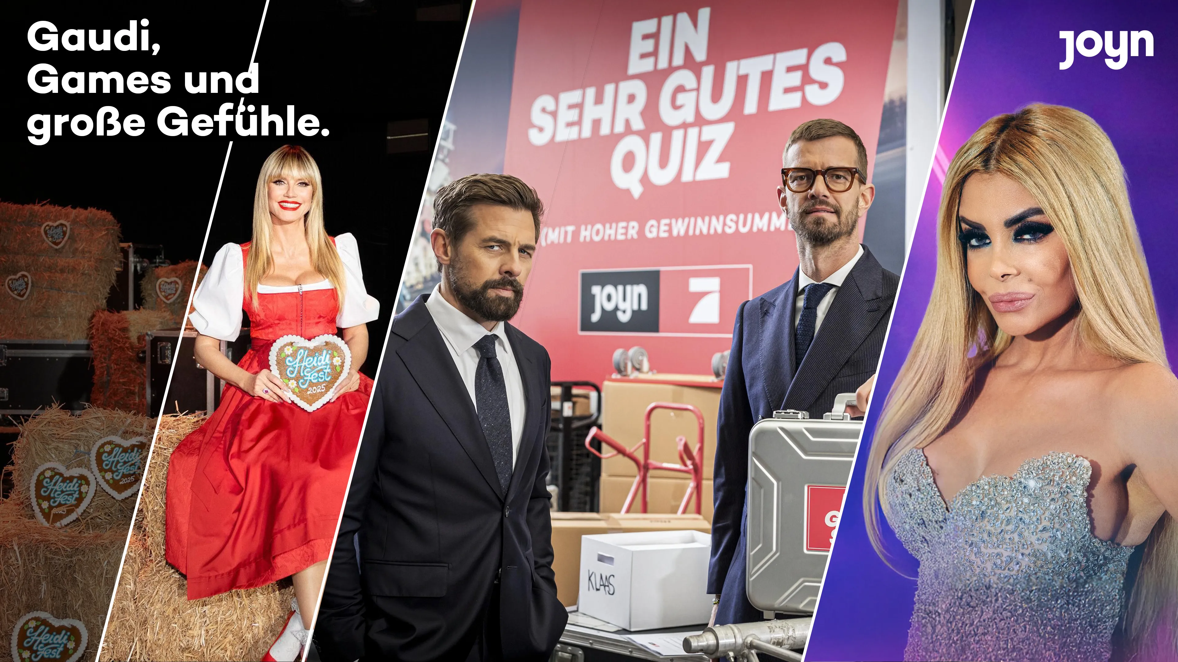 Die Reality- und Show-Highlights im September auf Joyn